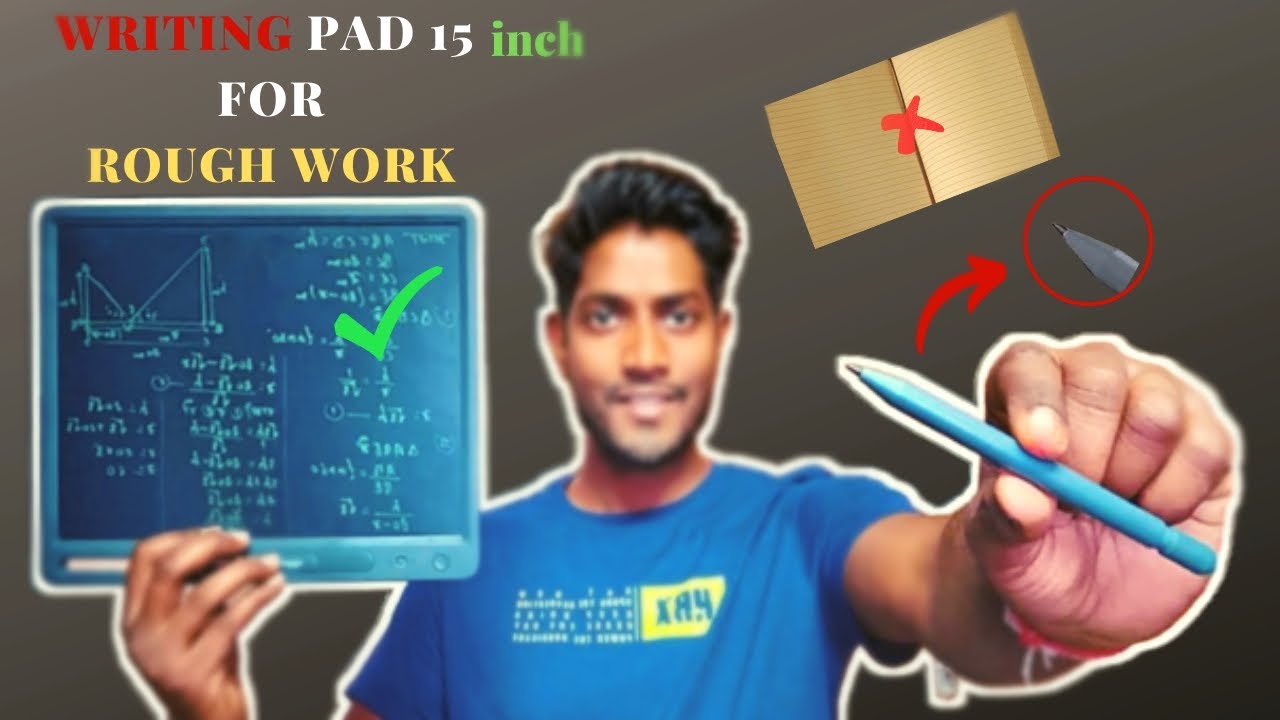 SAVE PAPERS || STUDENT AMAZON BASIC WRITING PAD 15 inch || AMAZON BASIC ...