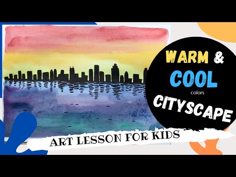 City Skyline Art Projects For Kids