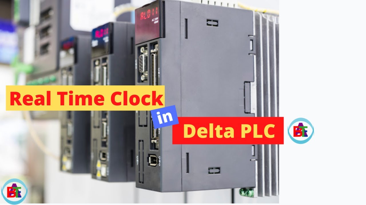 Real-time clock (RTC) in Delta PLC - YouTube