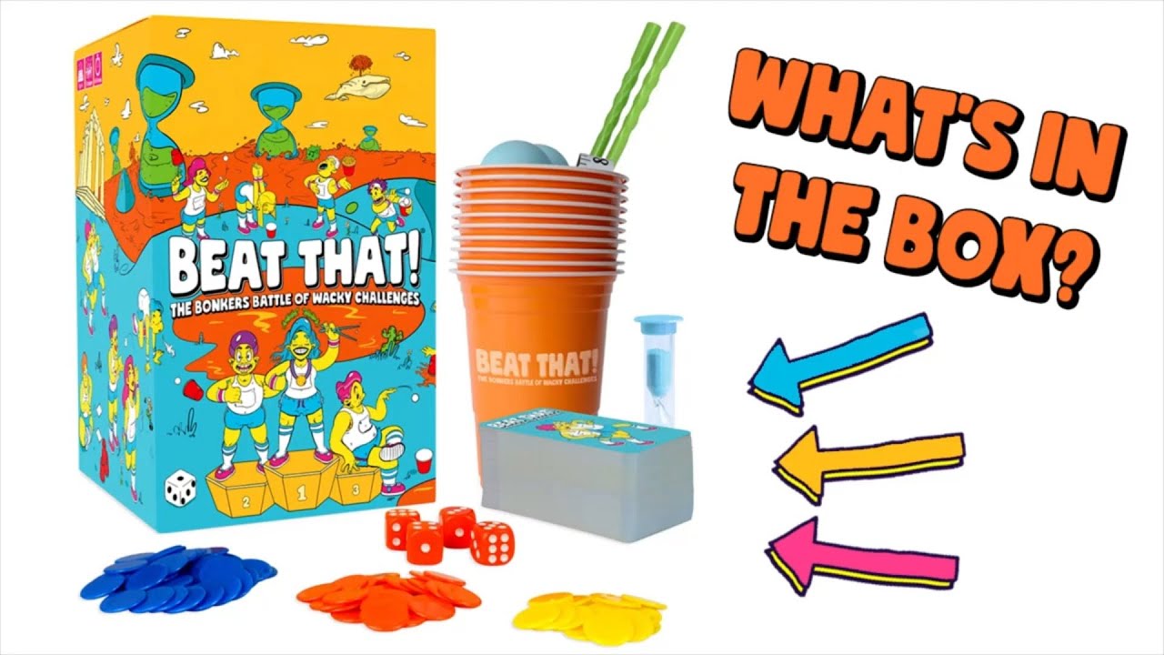 Beat That! - The Bonkers Battle of Wacky Challenges [Family Party Game ...