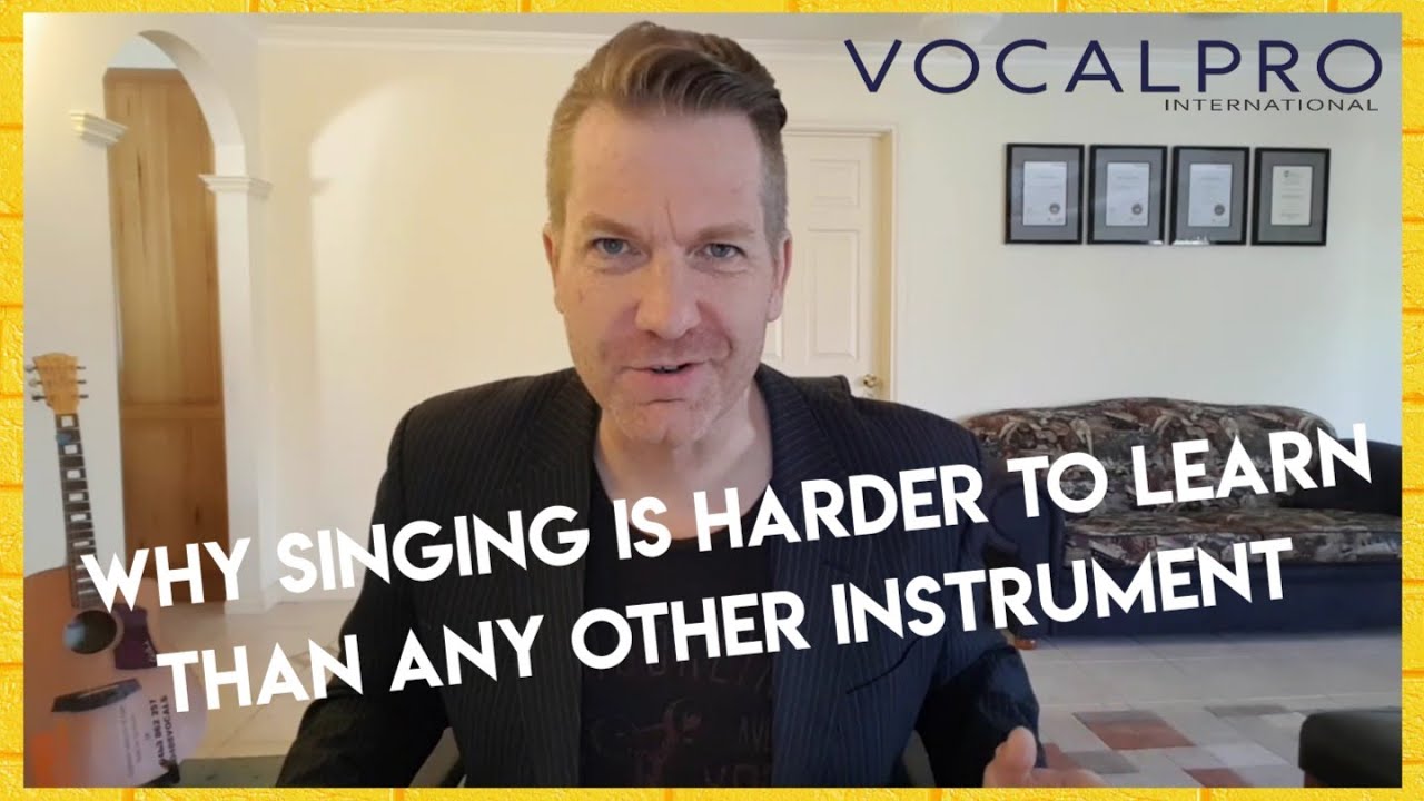 Why singing is harder to learn than any other instrument - YouTube