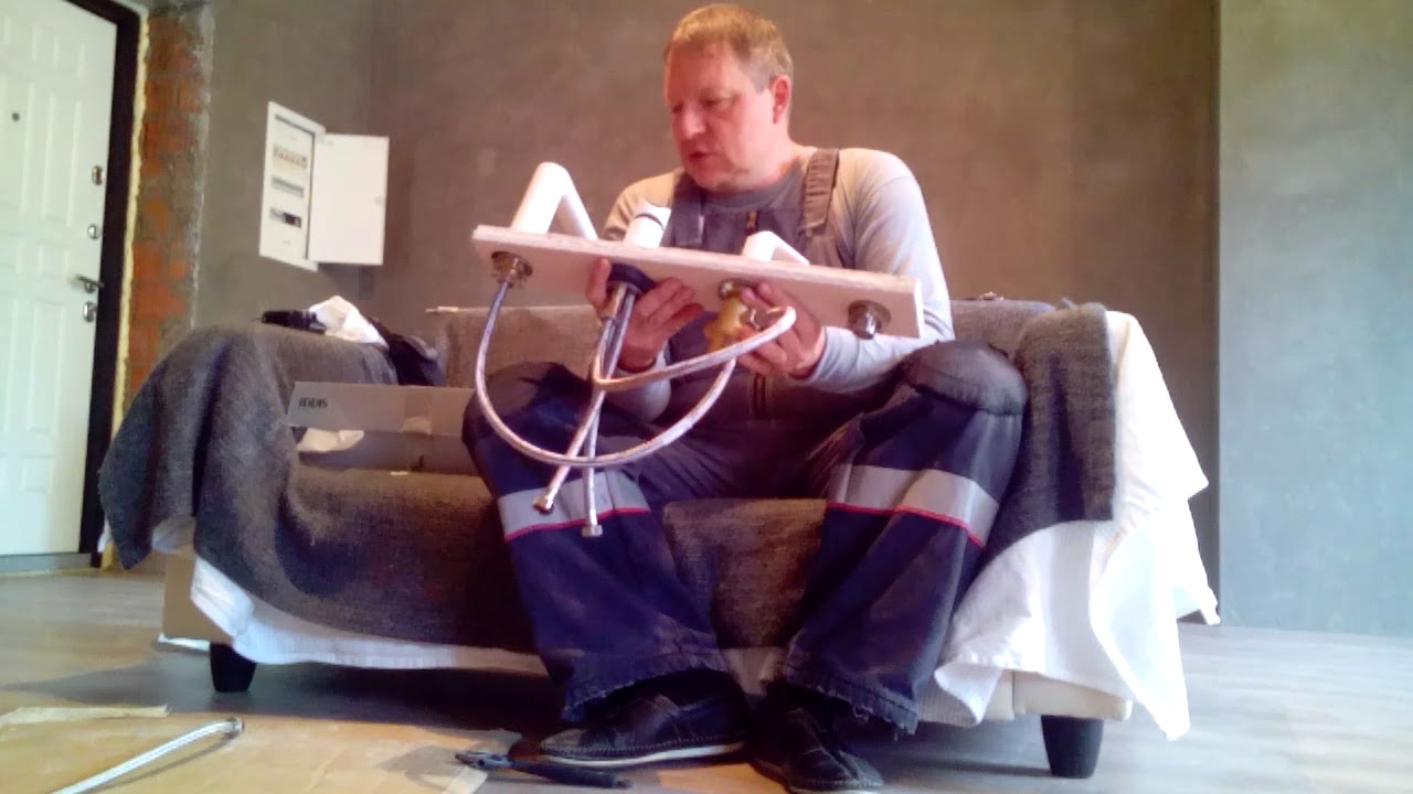 Горизонтальный смеситель IDDIS установка. - YouTube