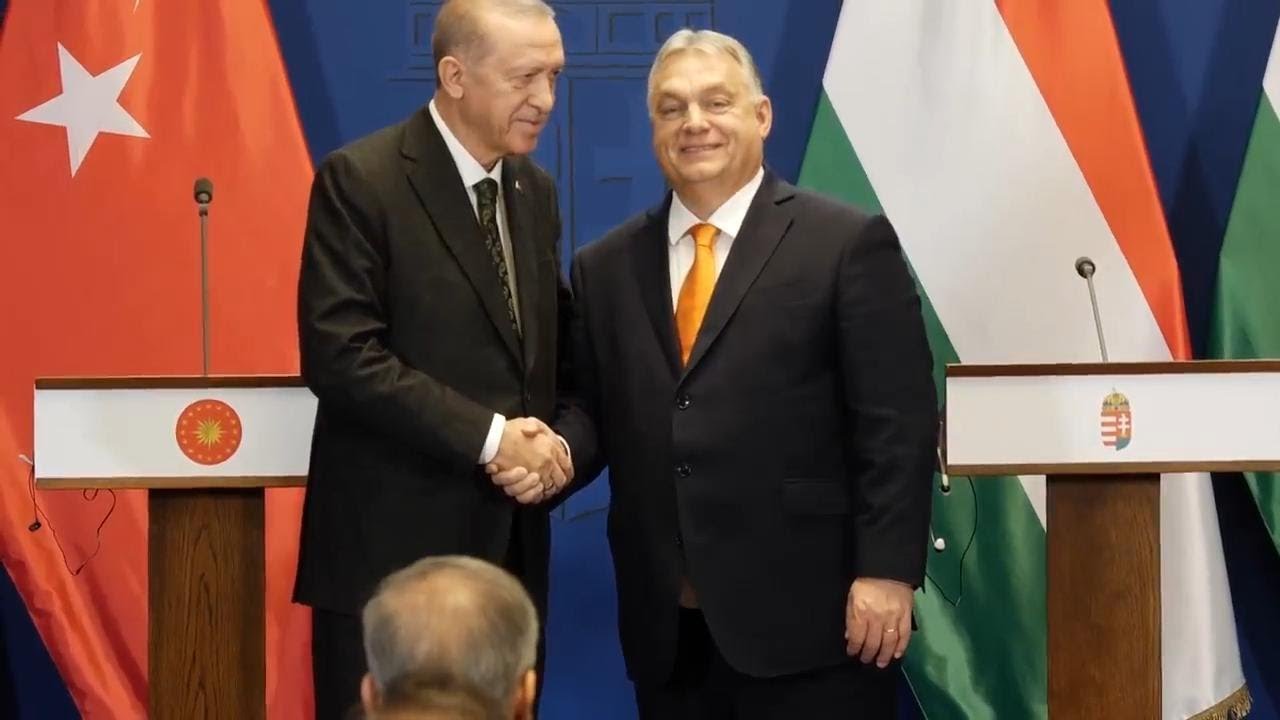 Turkish President Erdogan and Hungarian PM Orban sign special strategic ...