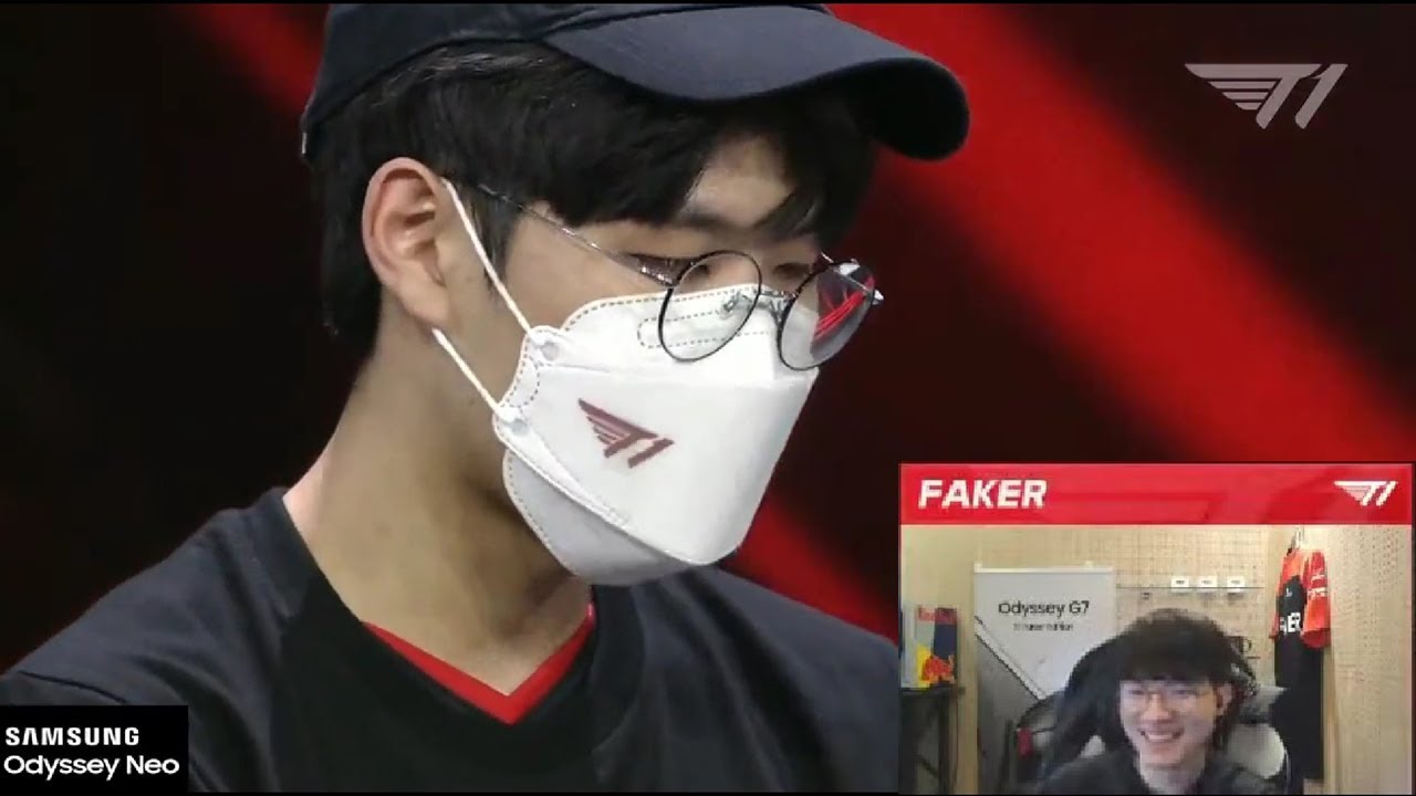 Faker laughed when he saw Oner cry - YouTube