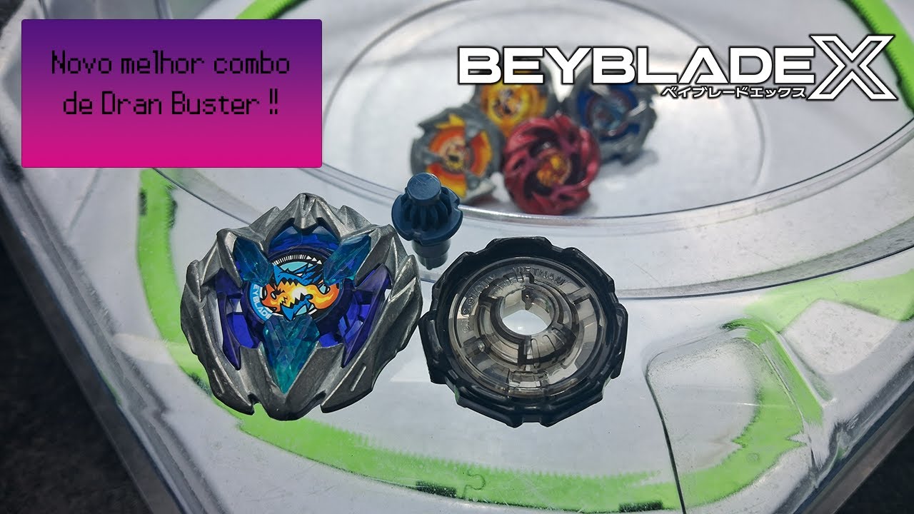 O melhor combo de Dran Buster !! - Dran Buster 7-60 LF - Beyblade X ...