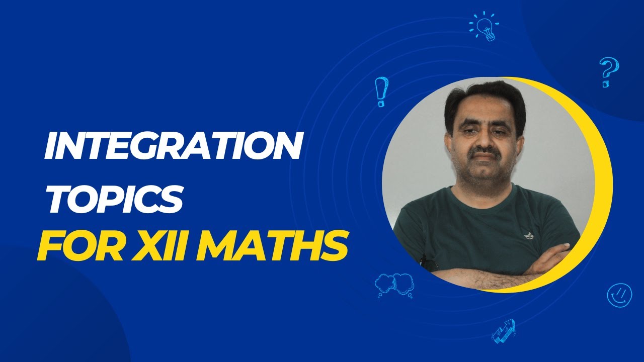 integration topics for xii maths - YouTube