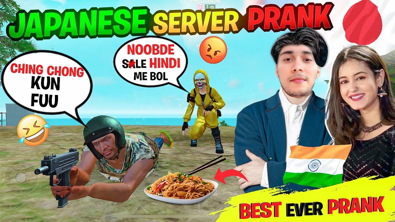 Best Funny🇯🇵JAPANESE Server Prank Gone wrong on Worldchat Sweet Girl🤣Fir hua TURU LOVE ...