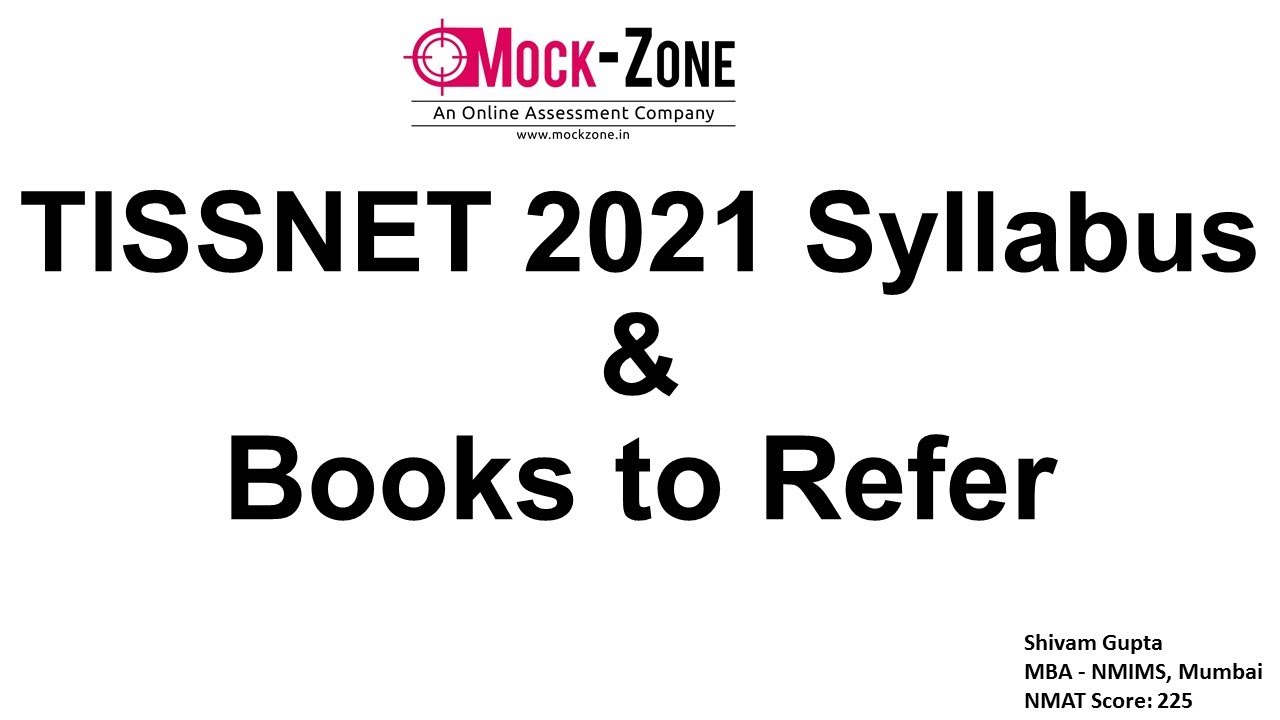 TISSNET 2021 Syllabus & Books to Refer || Must Watch - YouTube
