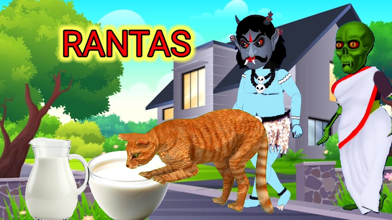 Rantas Vs Cat in Village / Kashmiri cartoon drama / rantas drama ...