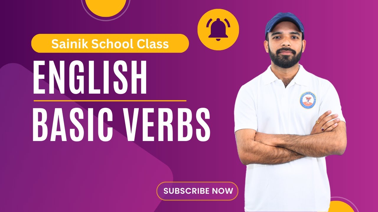 Verb l Live online classroom l Sainik school Class 6th l Studybox doon - YouTube