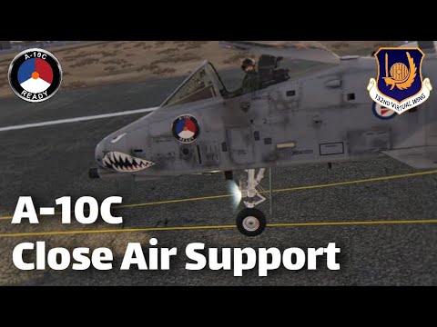A-10C Close Air Support | Tacview included | Range 16 Scenario 4 | DCS ...