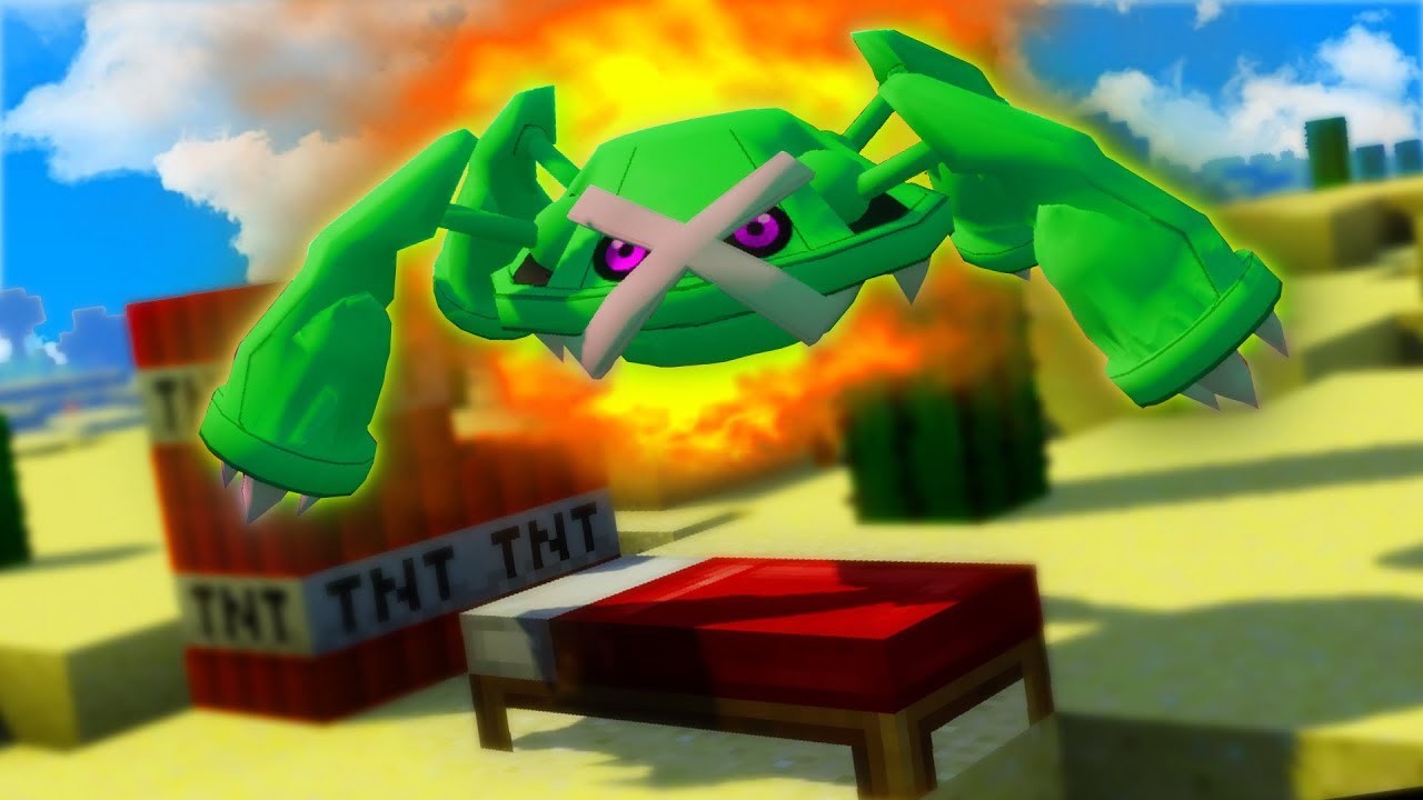 Minecraft Pokemon BedWars! - Metagross is BOSS!! - YouTube