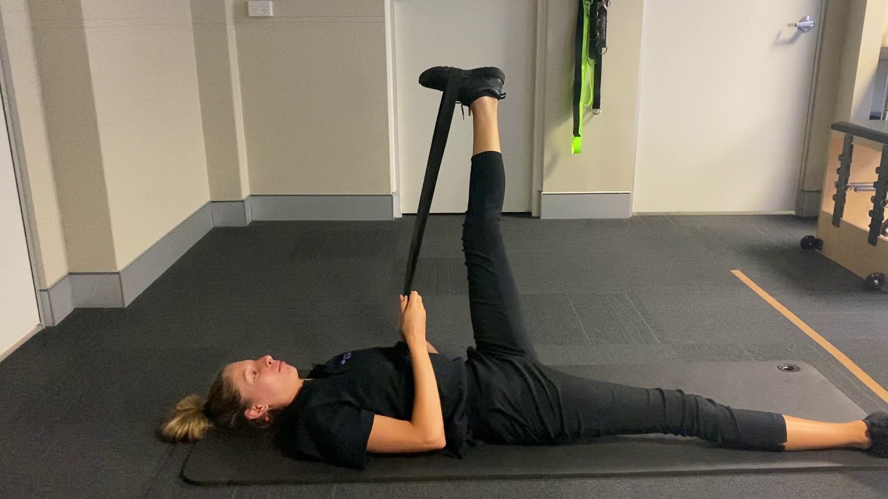 Supine Adductor Stretch