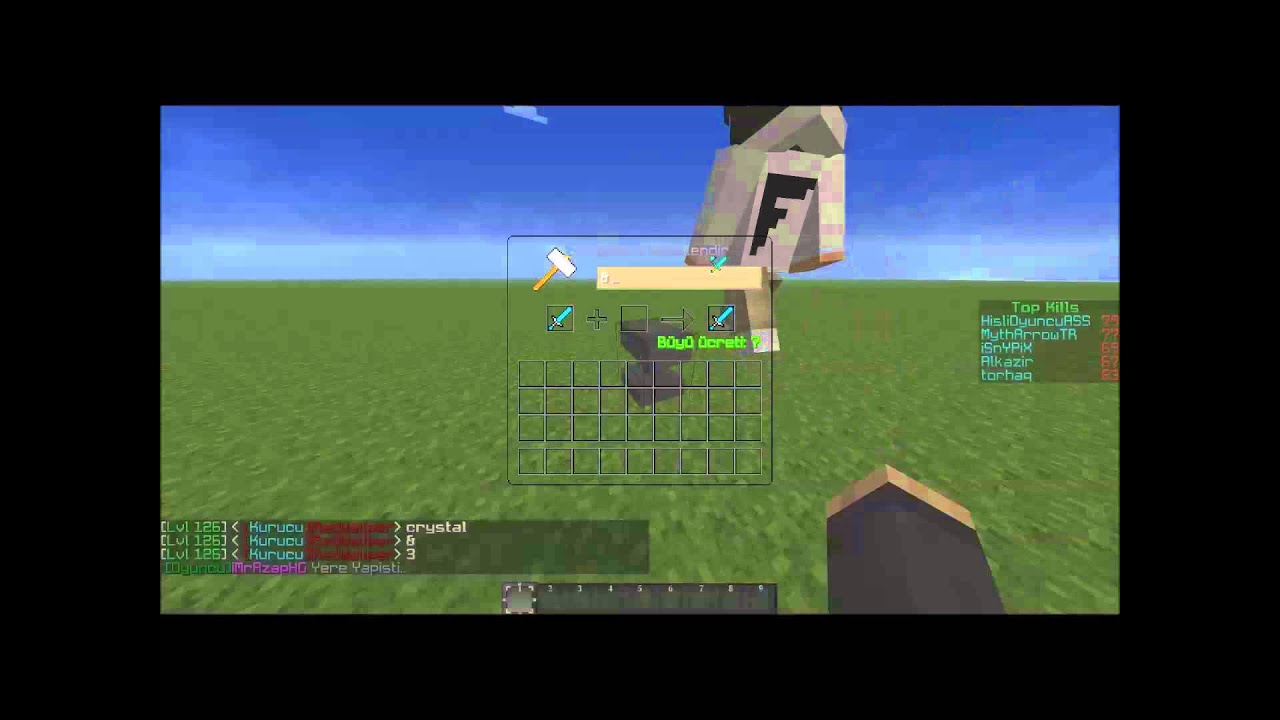 Minecraft Plugin tanıtımları Bölüm 3 #Anvil Colors - YouTube