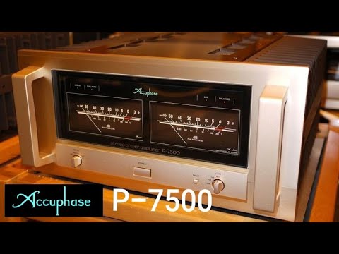 Accuphase P-7500 stereo integrated Amplifier class AB features ...