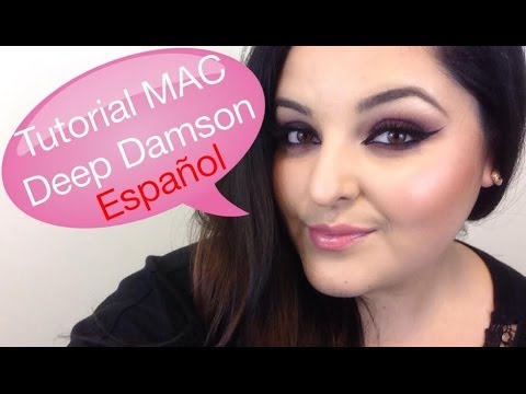 Tutorial MAC "Deep Damson" En Español - YouTube