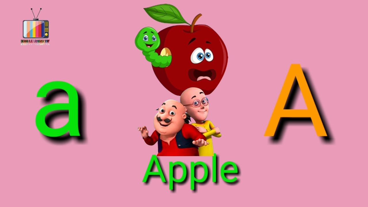 A for apple ,b for ball ,c for cat - english alphabet - YouTube