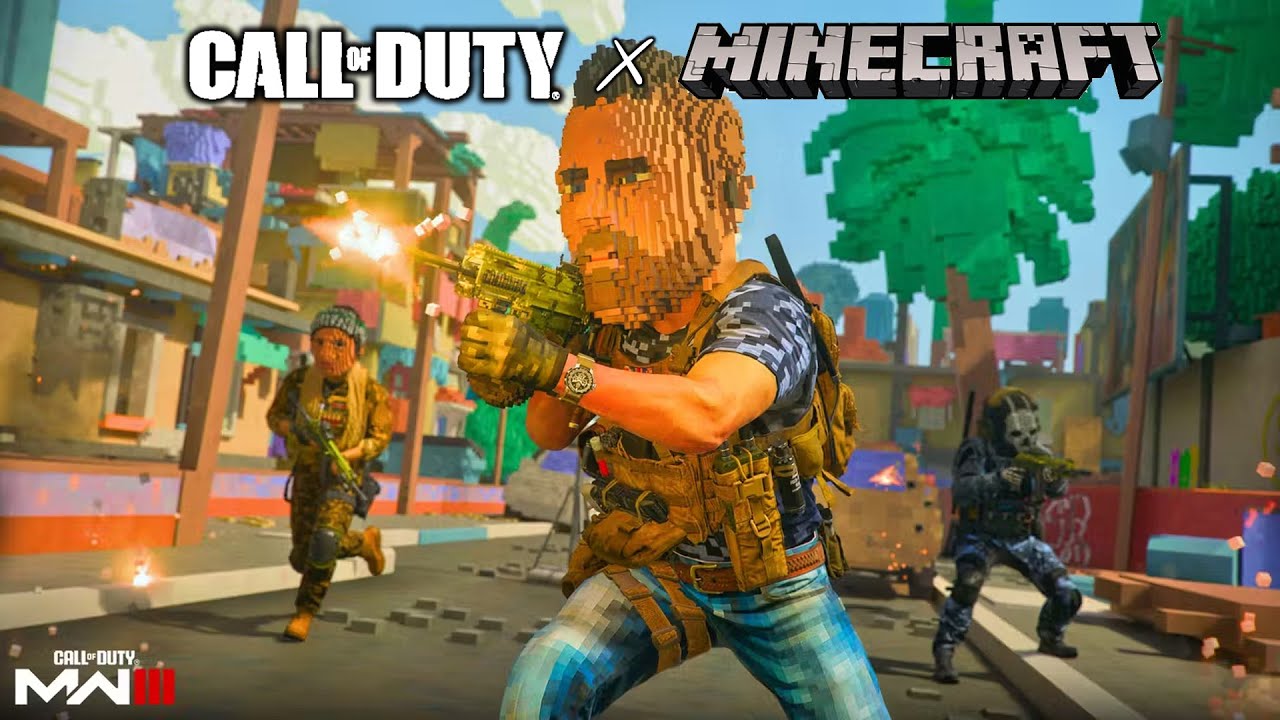 *NEW* Call Of Duty X Minecraft Collab (Limited Time Game Mode) - YouTube