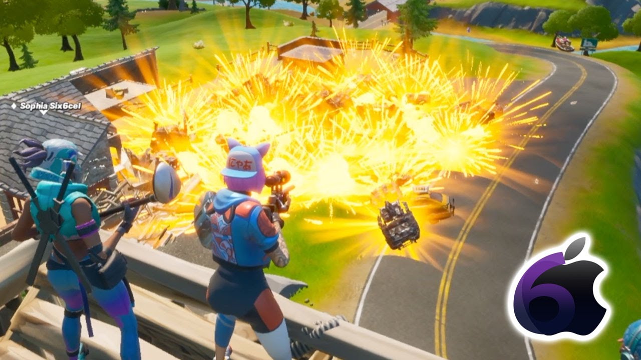 La explosión mas grande en Fortnite - YouTube