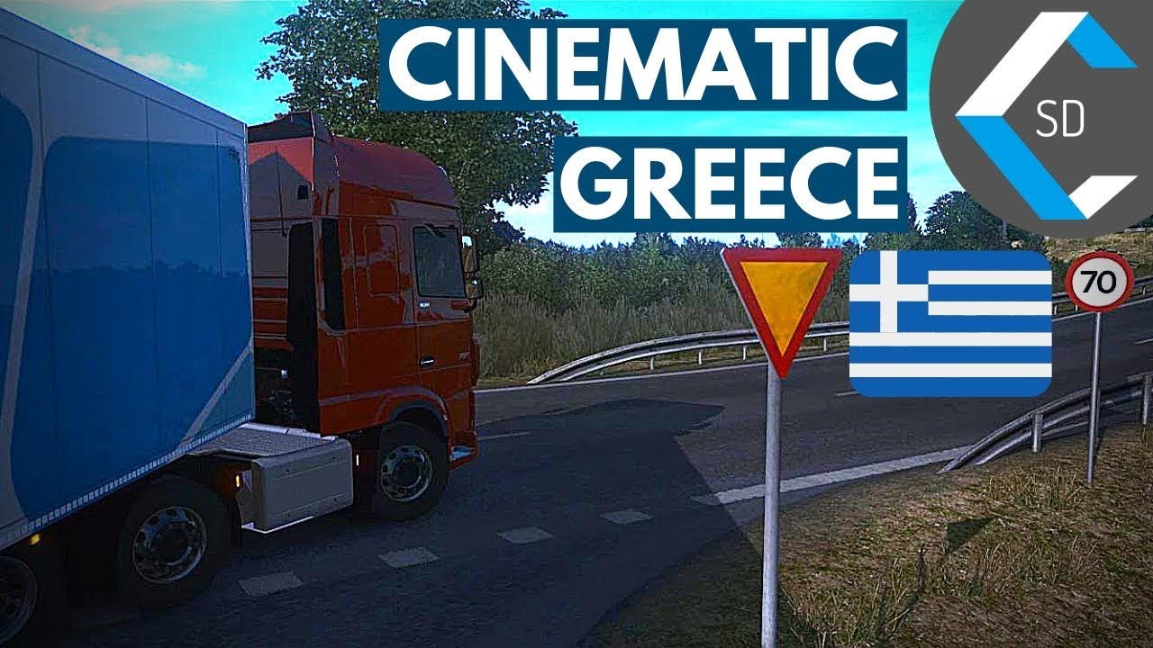 ETS2 ProMods | Greece | CINEMATIC Gameplay - YouTube