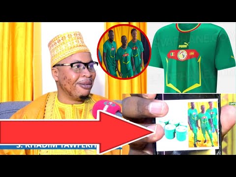 Serigne khadim déshabille les nouveau maillots Sénégal