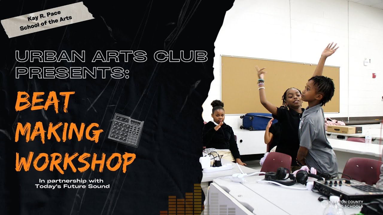 Kay R. Pace Urban Arts Club - Beat Making Workshop - YouTube