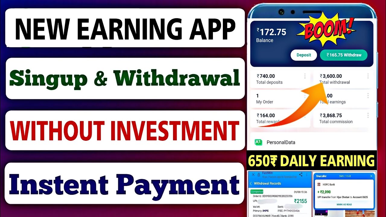 New earning app | Top 5 Apps | without investment earning app | Anglo ...