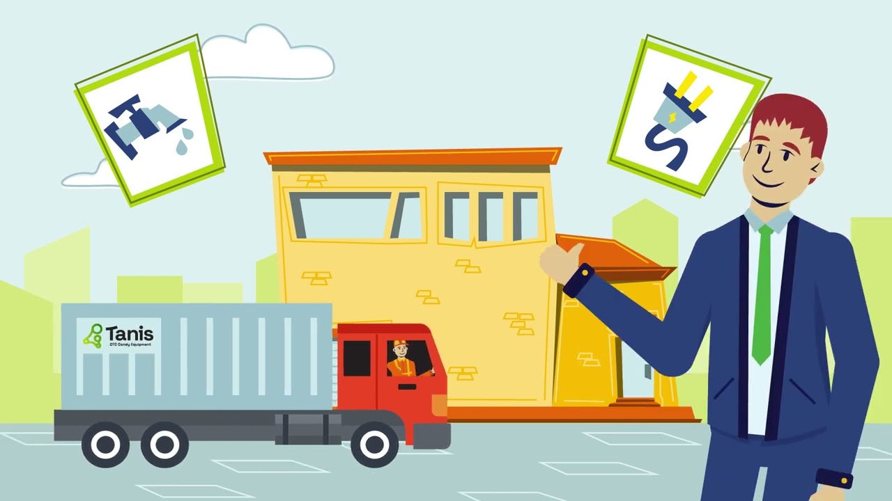 Tanis OTC Candy Equipment - How we work - YouTube