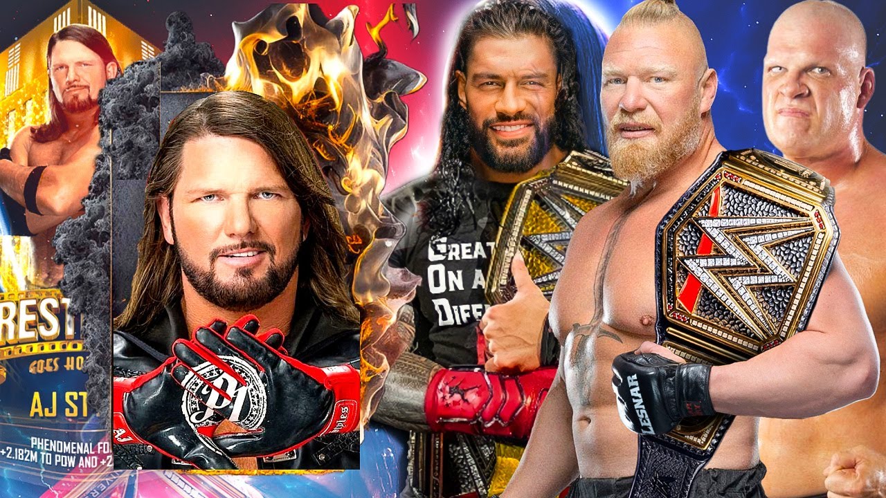 Team Brock Lesnar Vs Team Aj Styles WWE 2K23 Gameplay #5 - YouTube