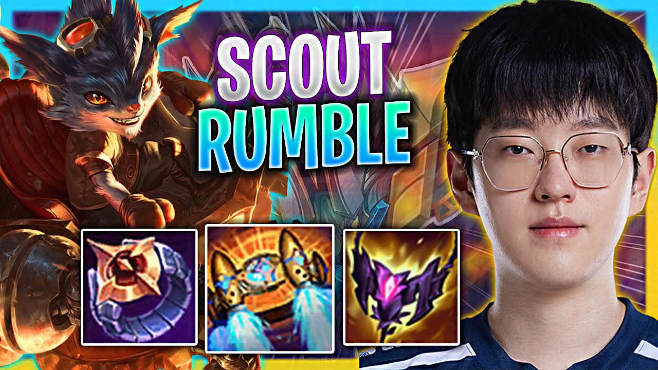 SCOUT IS A BEAST WITH RUMBLE MID! | LNG Scout Plays Rumble Mid vs ...