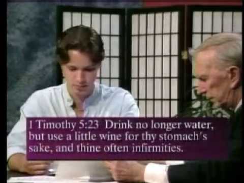 Alcohol and the Bible Eldred Thomas - YouTube
