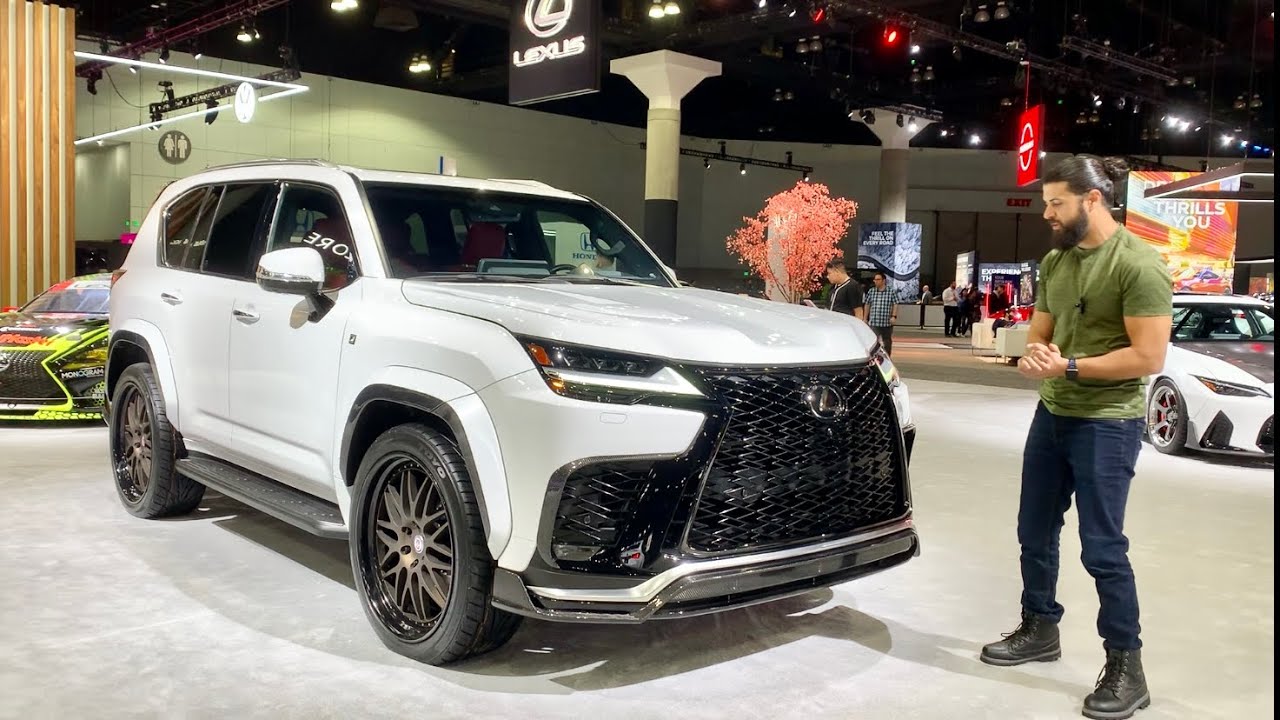 2023 Lexus LX600 F Sport is a Beautiful Luxury SUV - YouTube