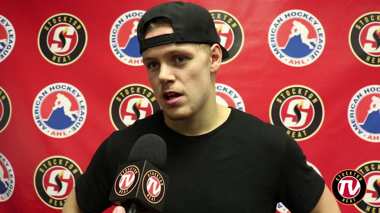 Mikkel Aagaard Talks after First Postseason Practice - YouTube
