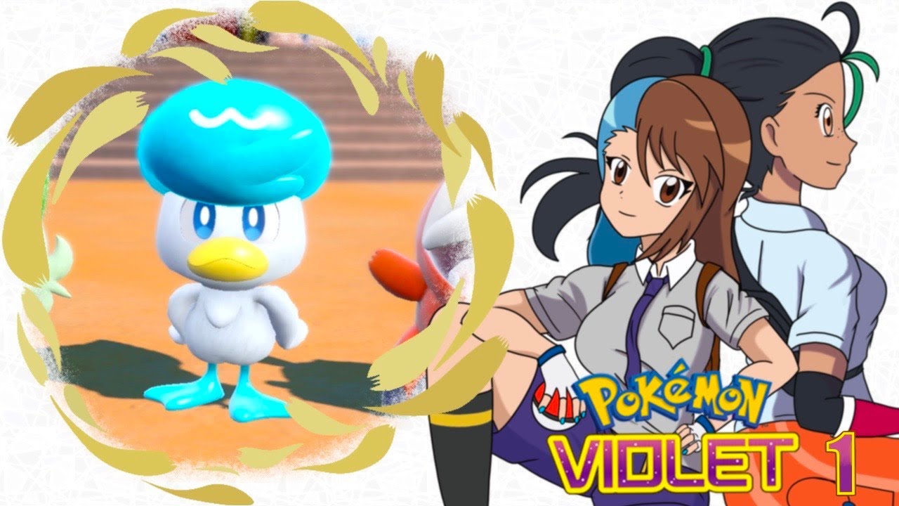 Pokémon Violet Playthrough Ep 1 - Ducktales - YouTube