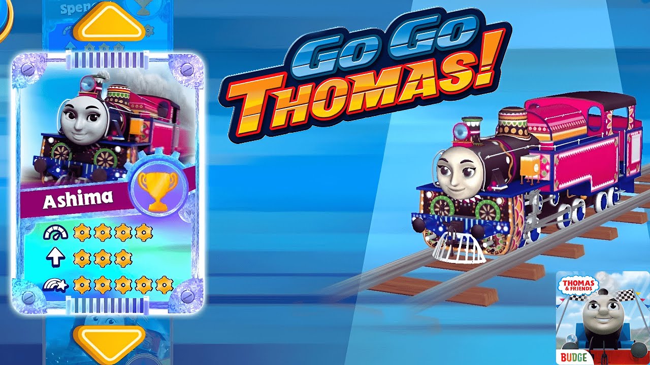 Go Go Thomas! Ashima Evolved! Thomas and Friends: Go Go Thomas Gameplay ...