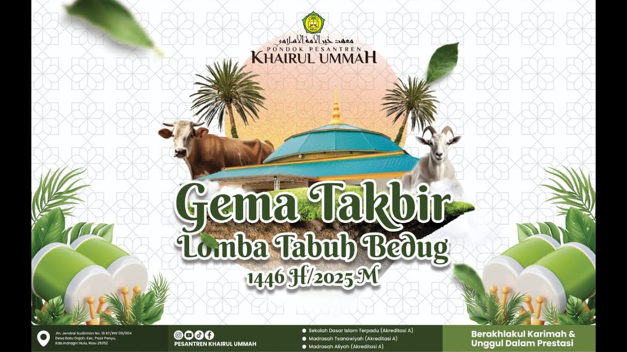 FINAL!!! Semarak Lomba Tabuh Beduk 1446 Hijriah - YouTube