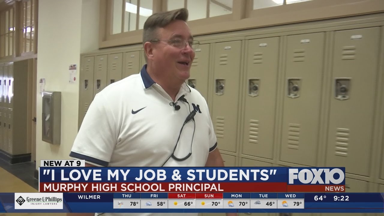 On campus with Murphy High School Principal Joe Toomey - YouTube