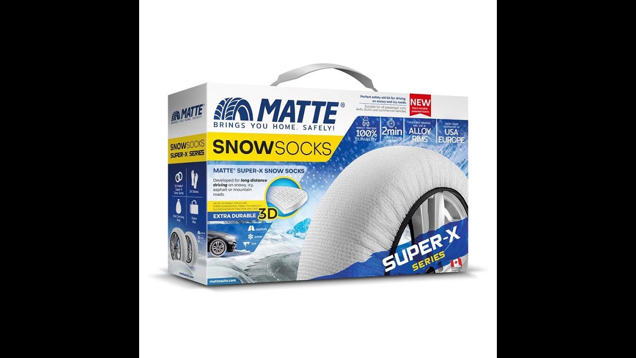 Matte Snow Socks - YouTube