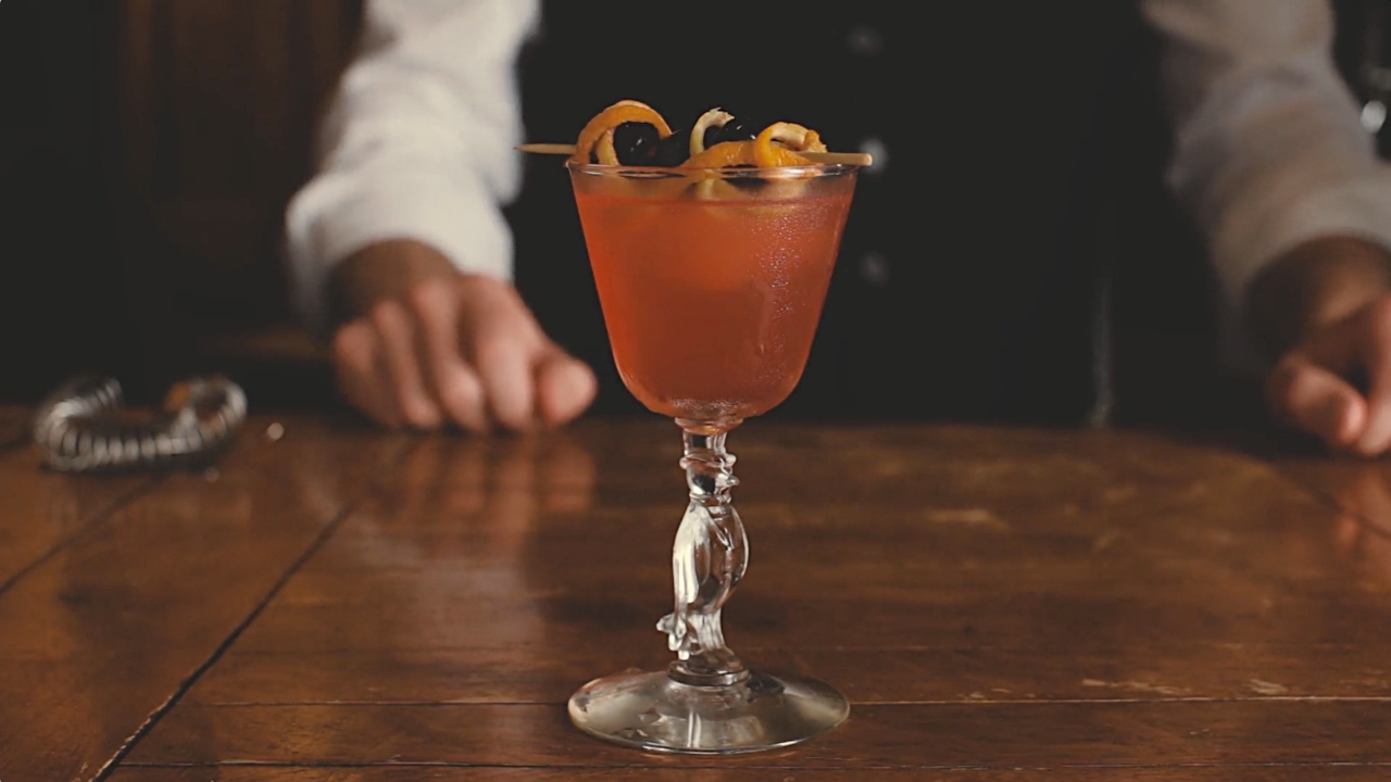 How to make a Ward Eight cocktail - YouTube