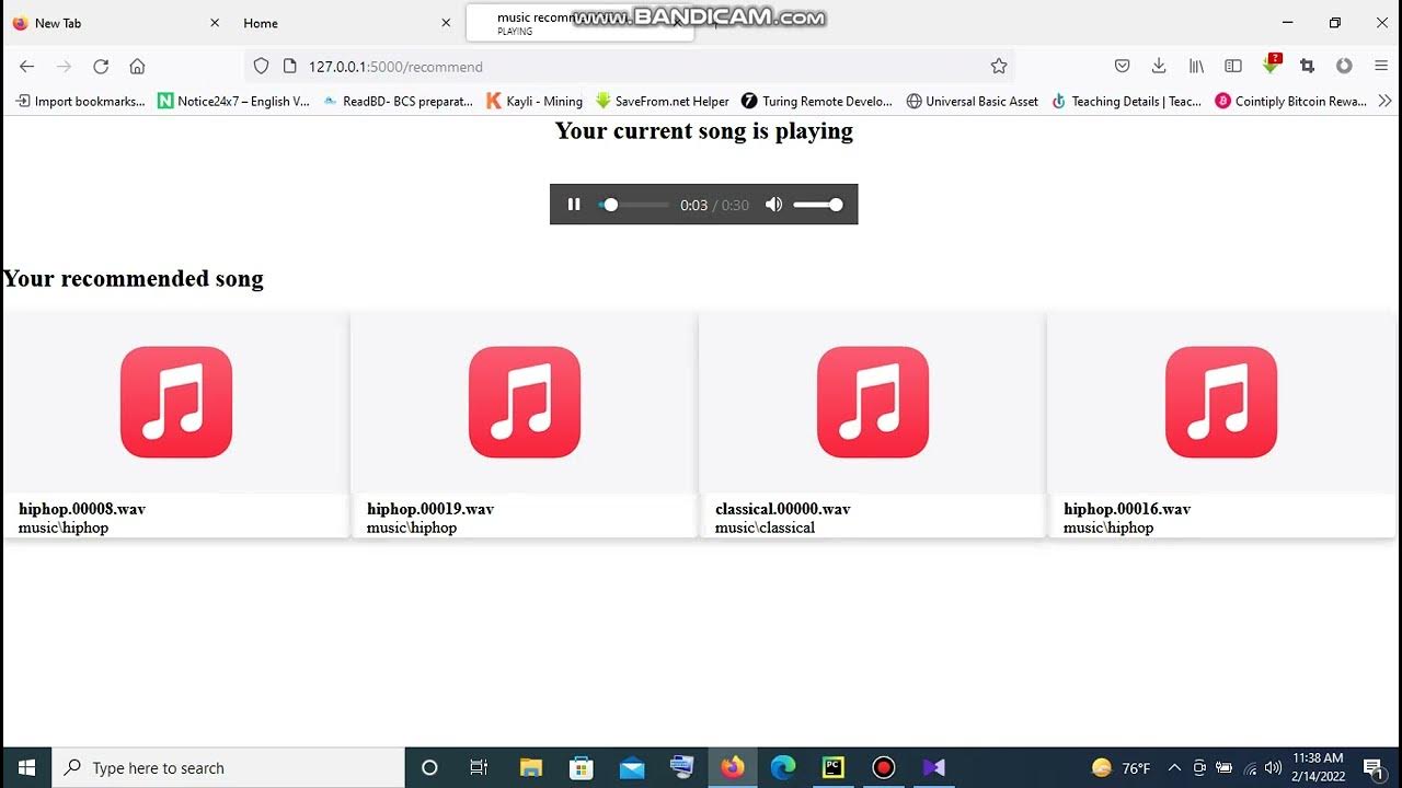music recommendation system in machine learning - YouTube