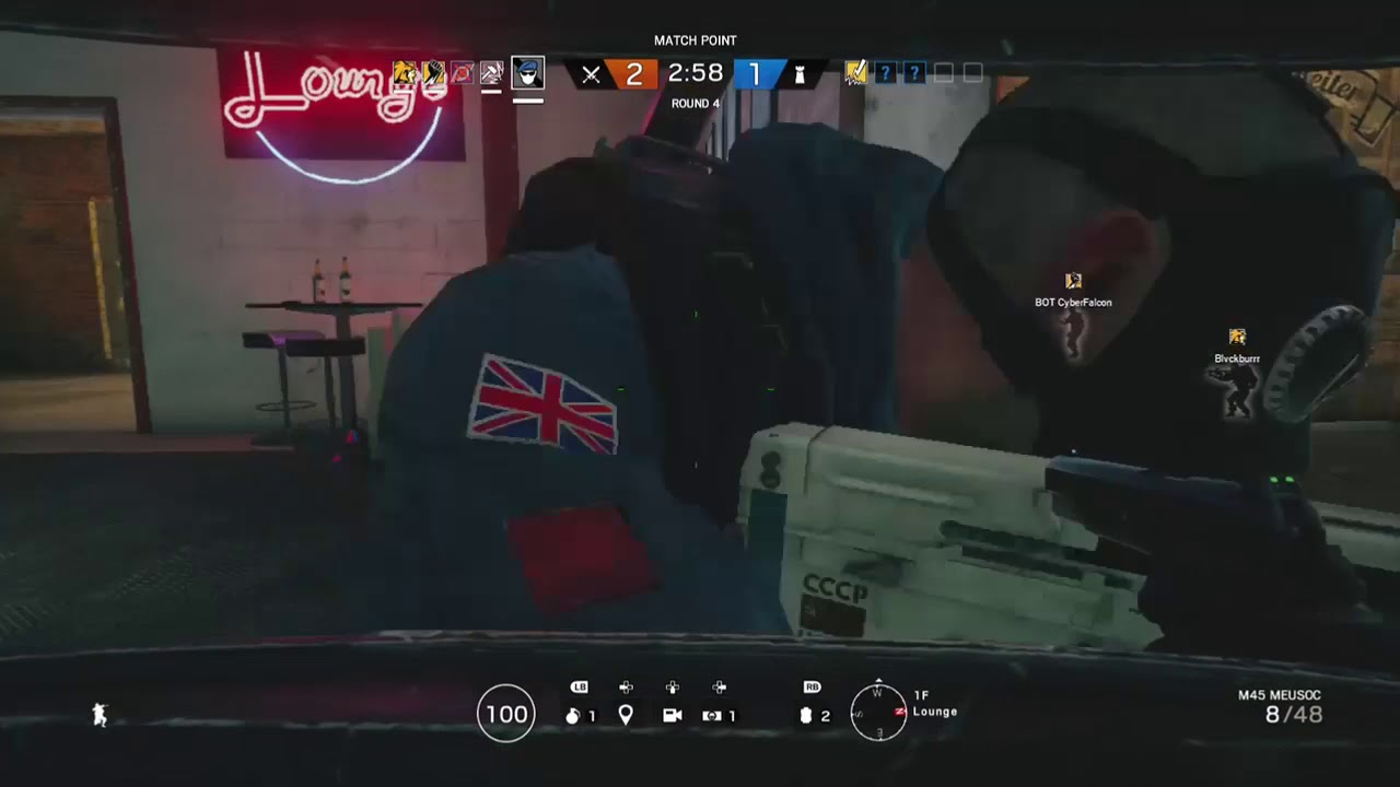 Xbox R6S - LoH Clubhouse - "The Recruit worked out." - YouTube