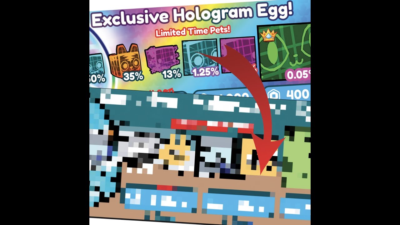 Making a *NEW* exclusive egg - PET SIMULATOR X ROBLOX - photoshop - YouTube