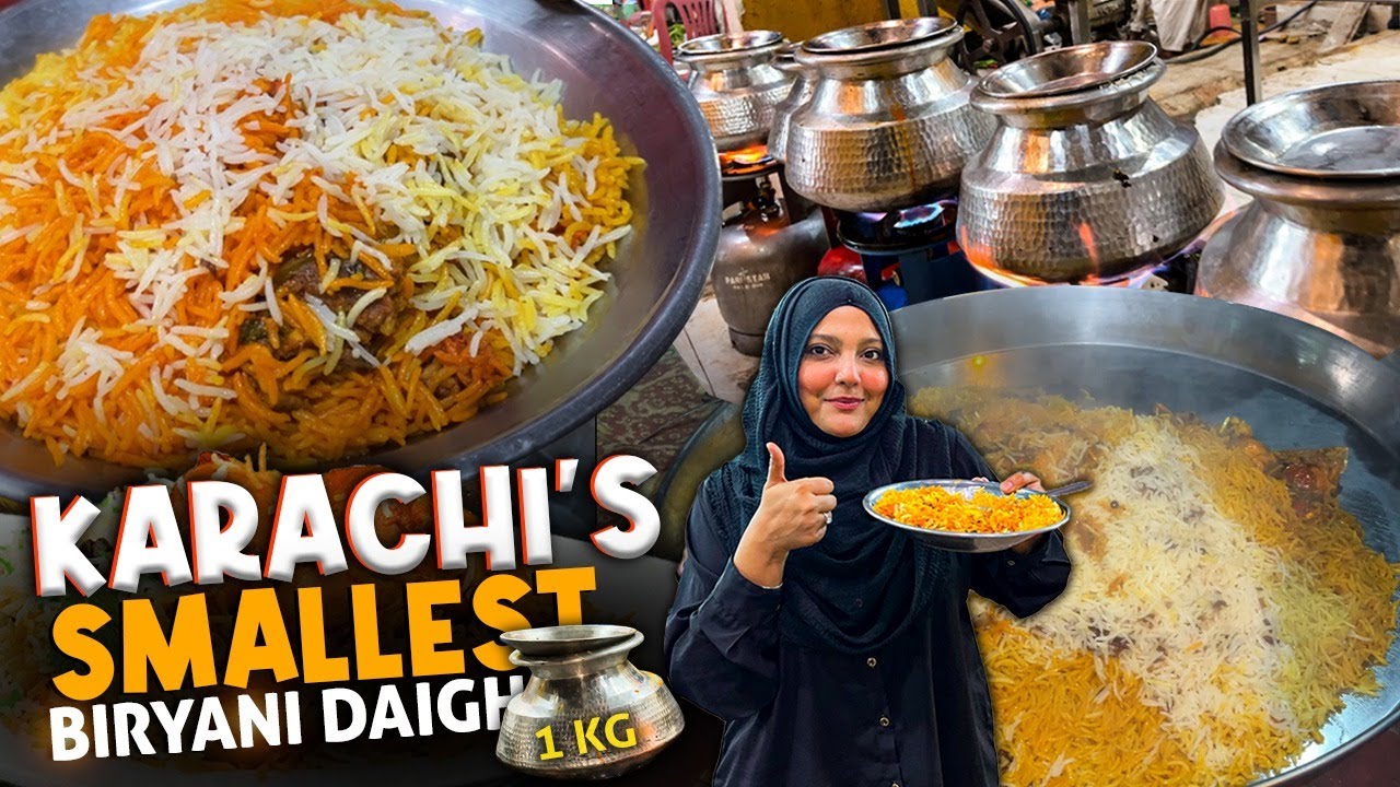 Karachi ki sabse choti biryani ki daigh! | Smallest biryani daigh - YouTube
