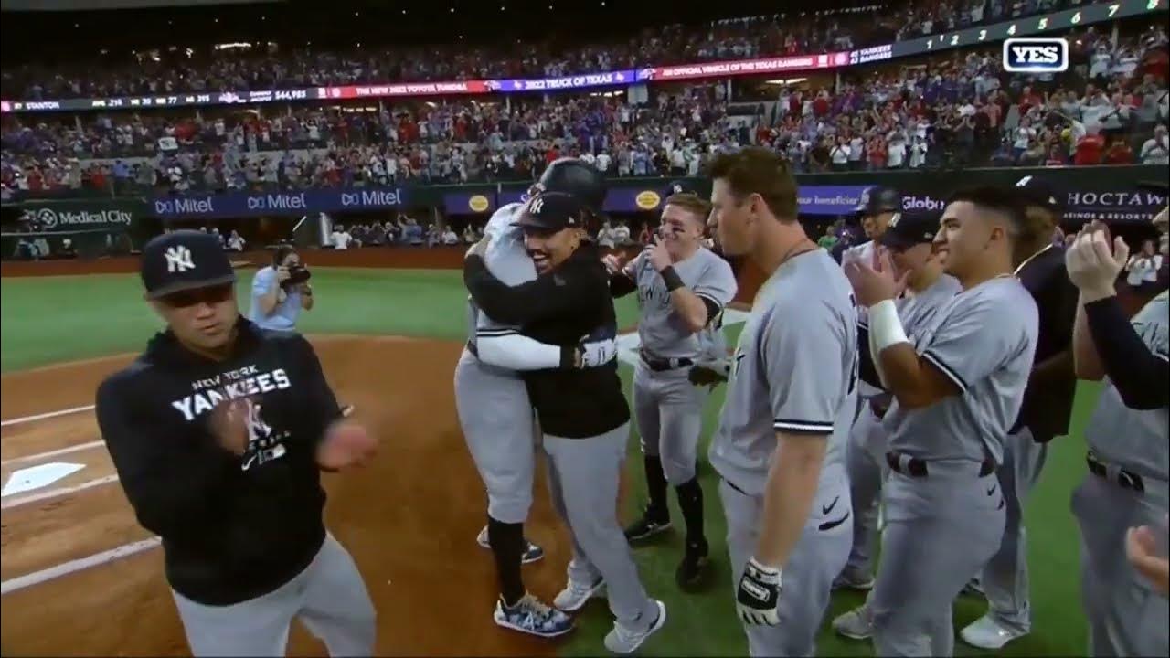 Aaron Judge Breaks AL Home Run Record With 62nd Of The Season! - YouTube