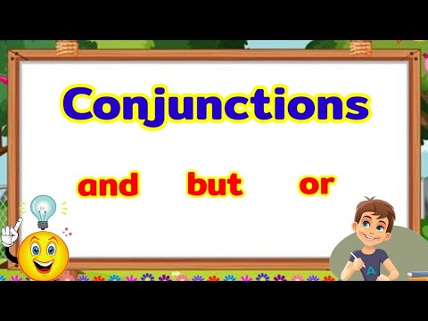 Conjunctions: and, but, or (with Activity) - YouTube