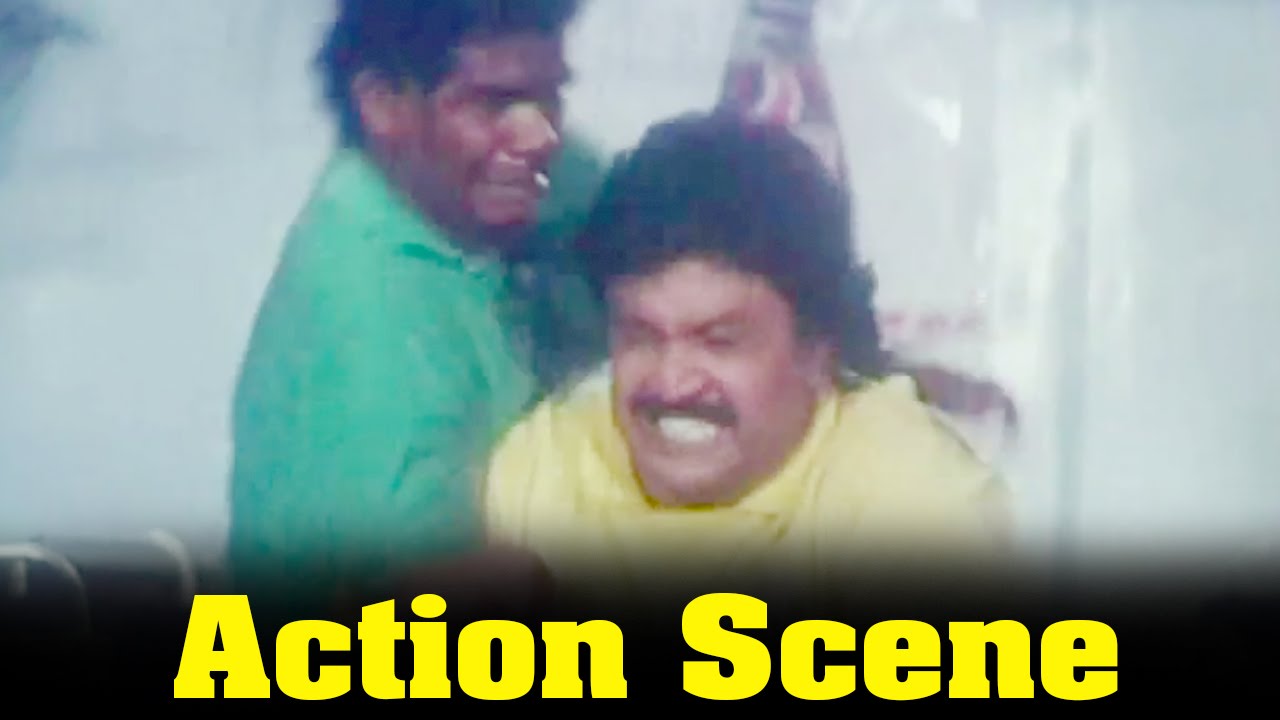 My Dear Marthandan Movie : Prabhu, Train Action Scene - YouTube