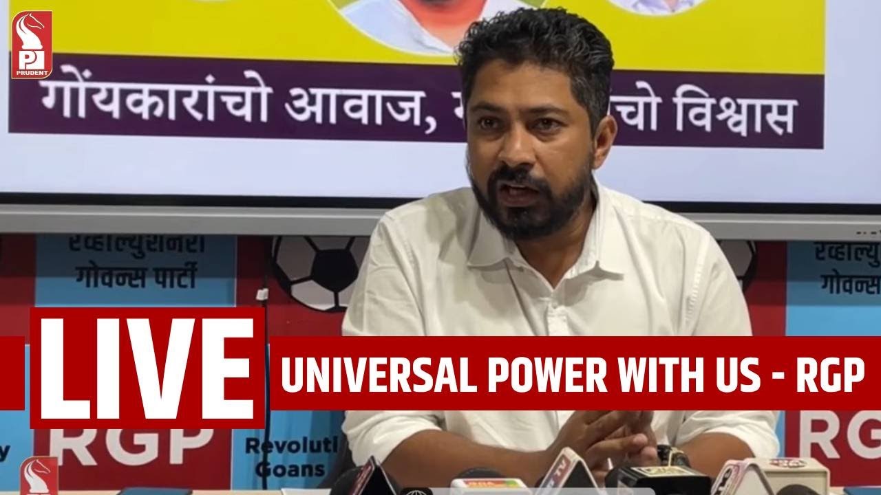 Manoj Parab | Revolutionary Goans | Press Conference | Live | Prudent ...