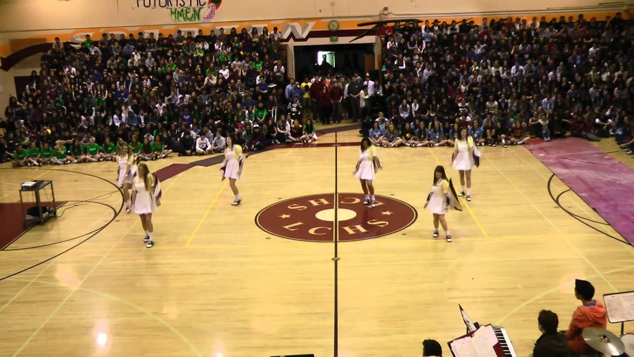 2012 LCHS La Cañada High School Flaggies Performance, Spring Assembly ...