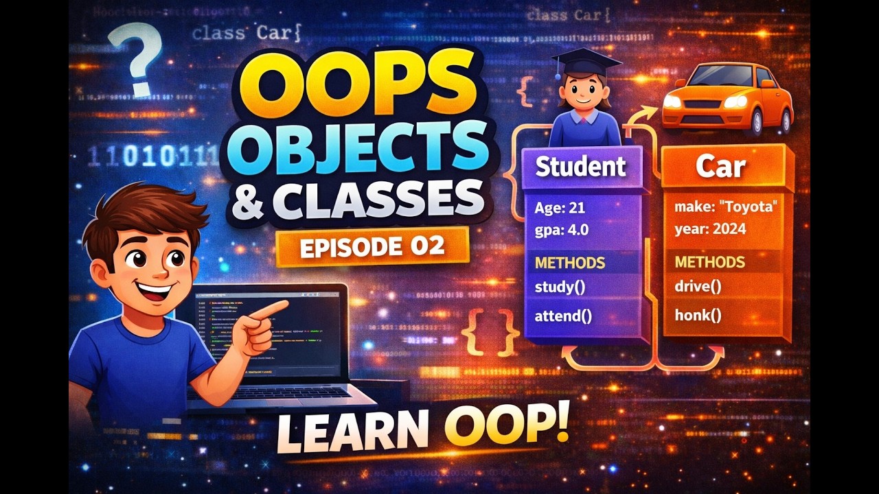 02 OOPS Object & Class - YouTube