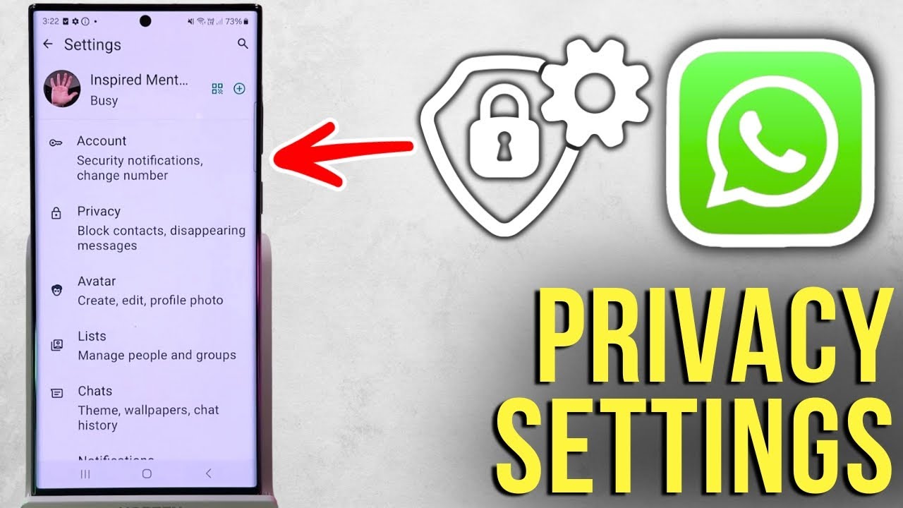 How to Adjust Your WhatsApp Status Privacy Settings - YouTube